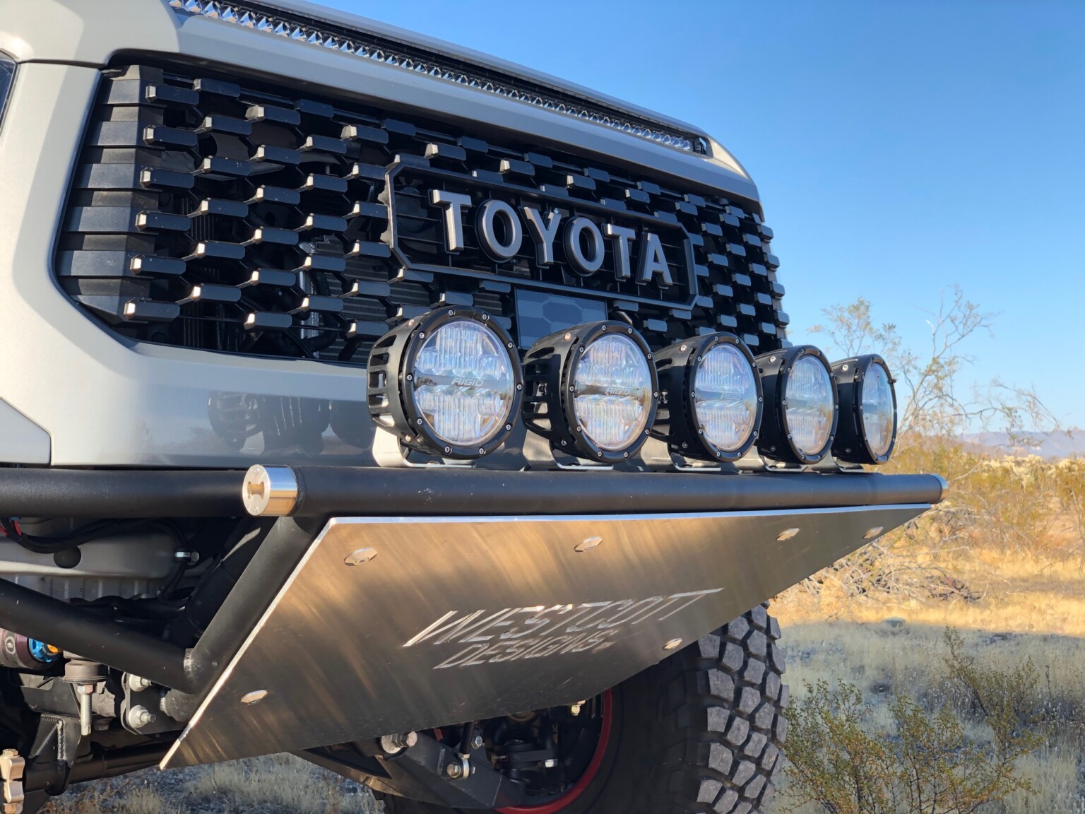 Tundra Prerunner Front Bumper - Westcott Designs