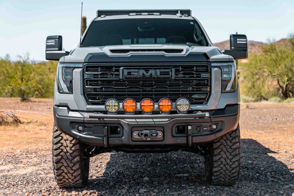 2024-2025 GMC 2500 AT4X Front Bumper Light Bar - AEV Edition - Westcott ...