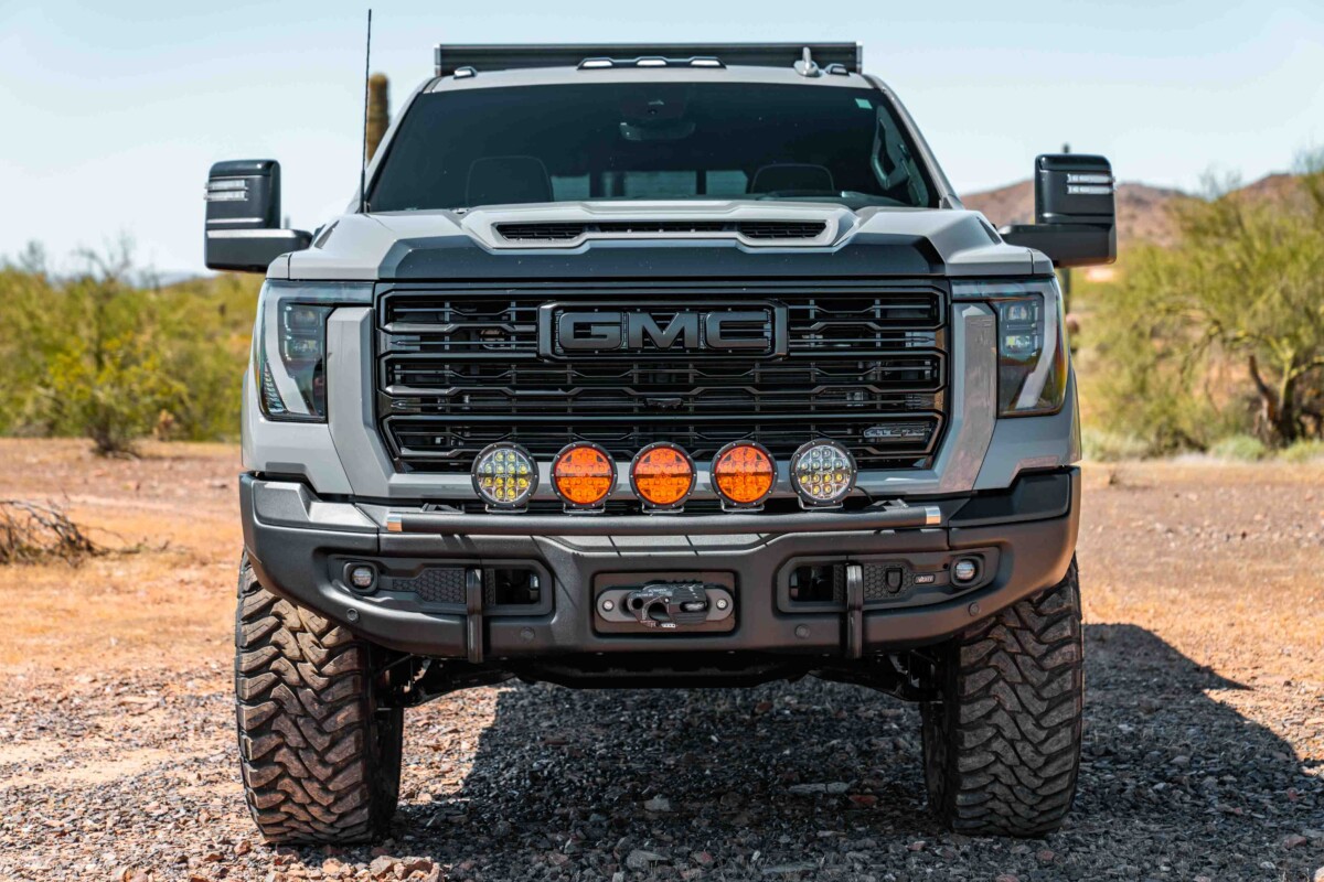 2024-2025 GMC 2500 AT4X Front Bumper Light Bar - AEV Edition - Westcott ...