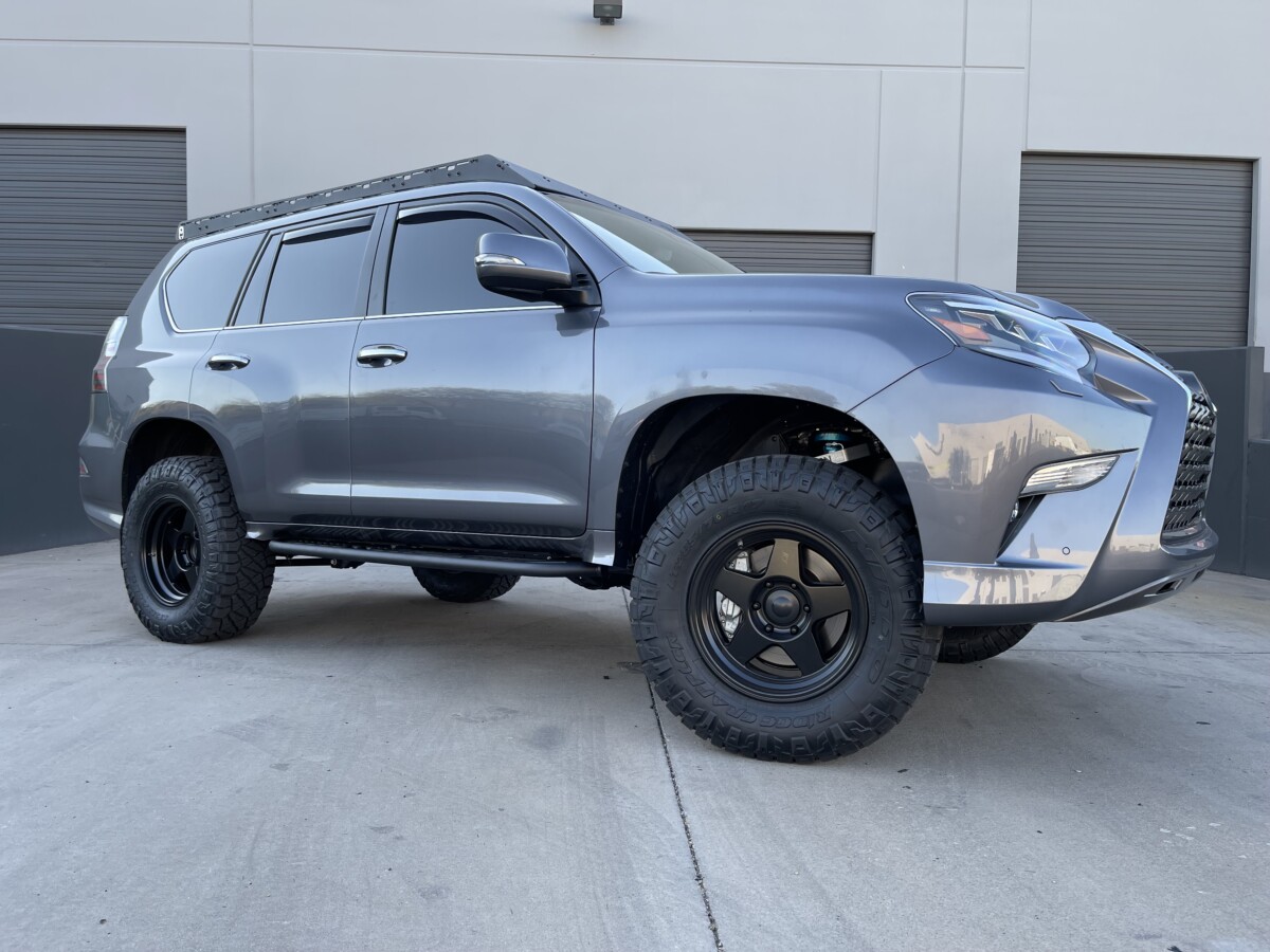 2010-'24 Lexus GX460 NO KICKOUT Rock Sliders - Westcott Designs
