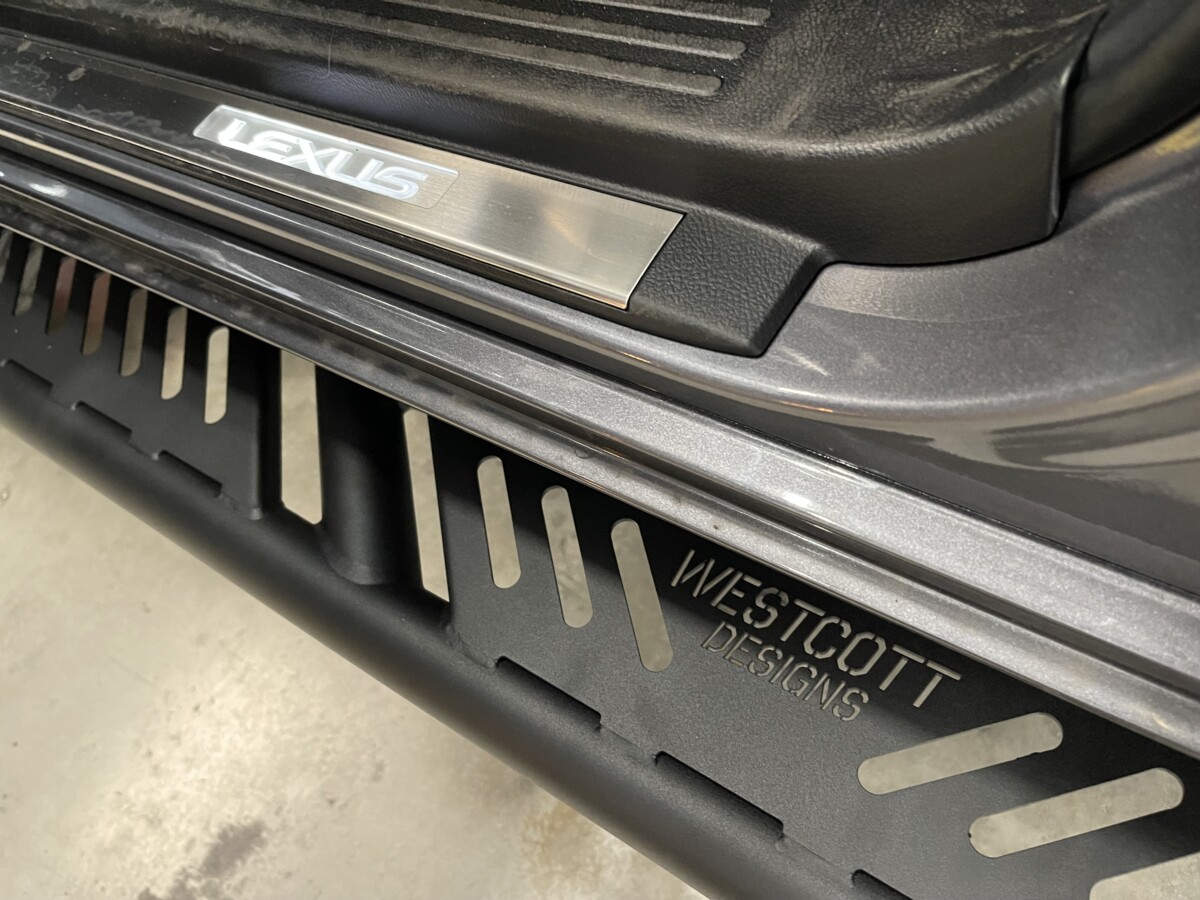 2010-'24 Lexus GX460 NO KICKOUT Rock Sliders - Westcott Designs