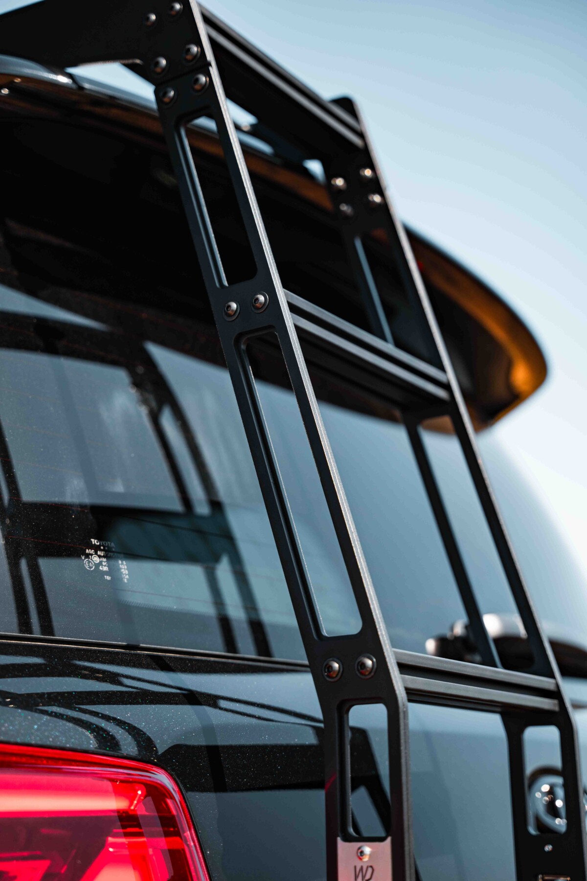 2007-2021 Toyota 200 Series Land Cruiser Full Length Rear Hatch Ladder ...