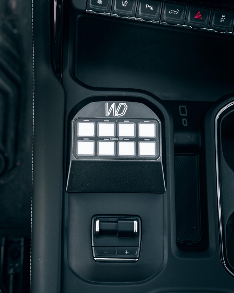 2020-2024 GMC 2500 & 3500 Switch Pros Keypad Bracket - Westcott Designs