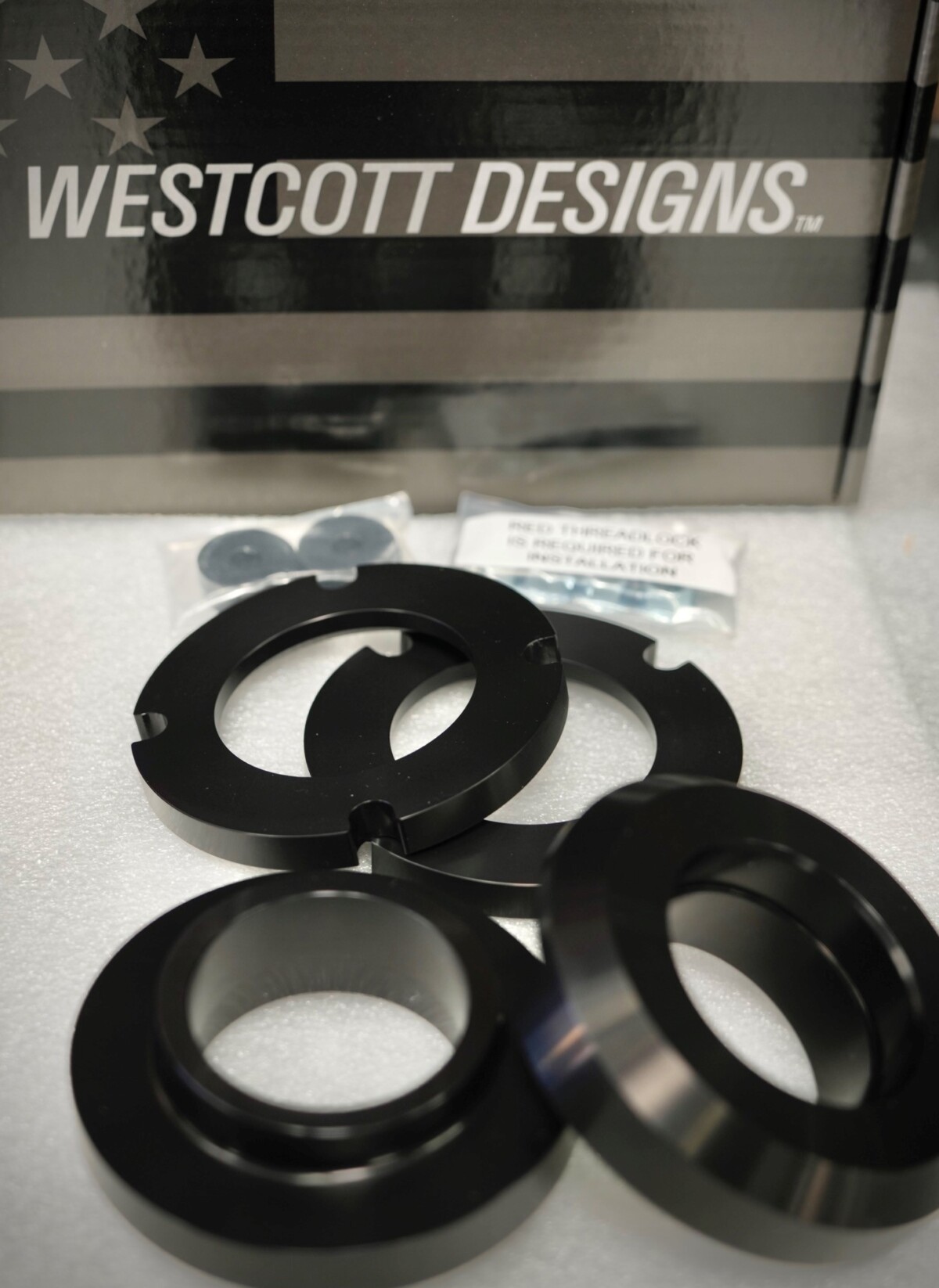 2023-'24 Toyota Sequoia TRD PRO Preload Collar Front Leveling Kit - Westcott Designs