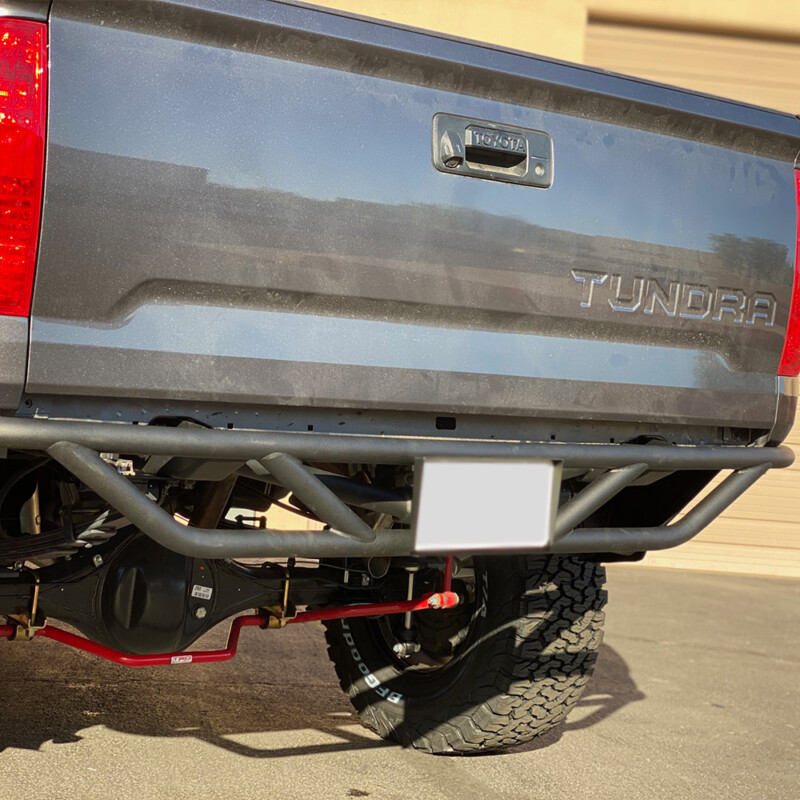 Tundra Prerunner Rear Bumper W/ Hitch Receiver - Westcott Designs