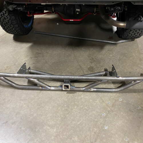 Tundra Prerunner Rear Bumper W/ Hitch Receiver - Westcott Designs